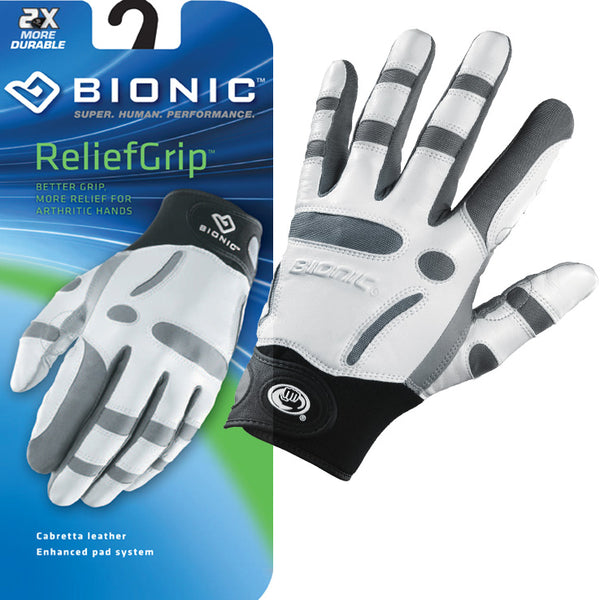 Bionic Golf Gloves - Men's ReliefGrip Arthritic Golf Gloves – Bionic ...